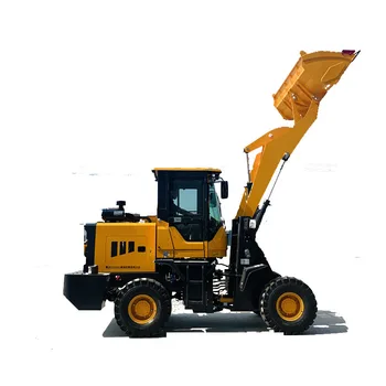 Zl938 Wheel Loader 4x4 Diesel Perkins Skid Steer Loader Red Mini ...