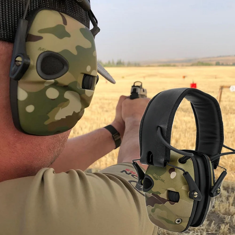 Tactical Headsets No Microphone Electronic Ear Muffs Noise-cancelling Sound Amplification ...