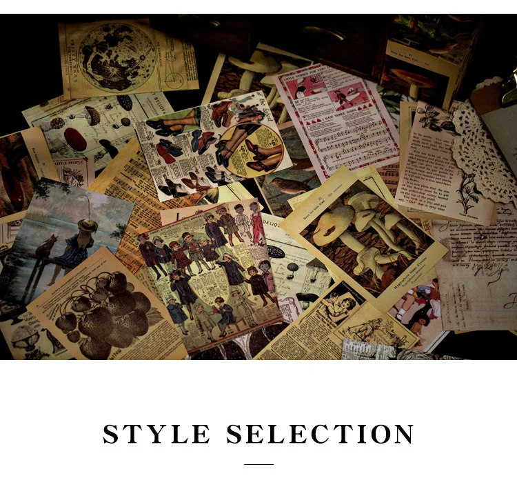 Retro Paper Memo Pads Vintage Memo Pad Student Stationery Memo Pad 60 ...