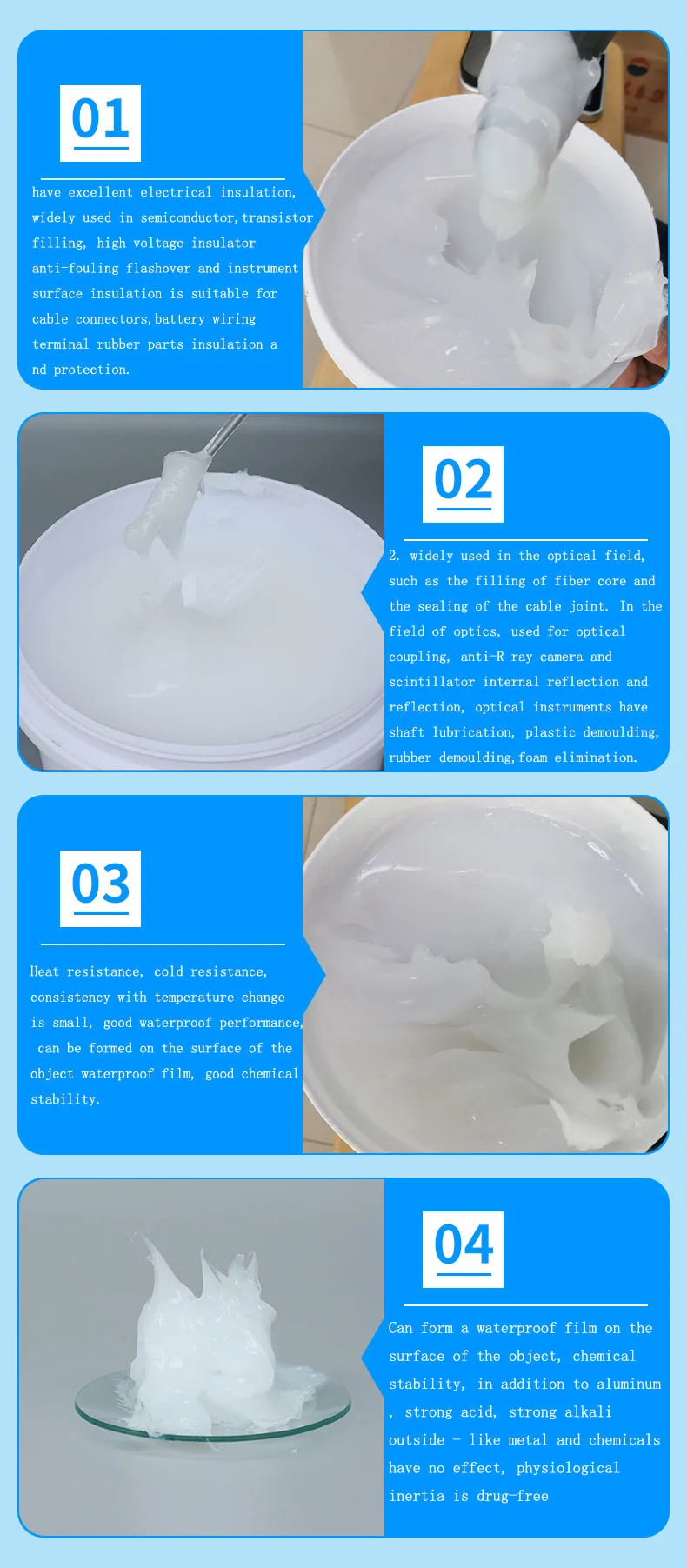 Customized Small Package Lubricating Grease Small Bag White Grease ...