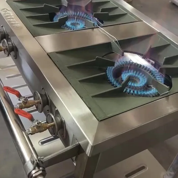 3 Wok Stand Burner Gas Cooktops - Commercial Wok Burners