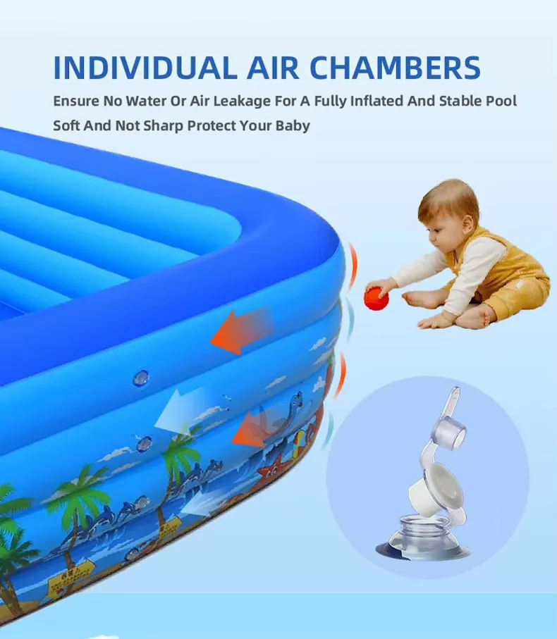 Wholesale Portable Water Pool Inflatable Frp Rectangular Swimming Pool ...