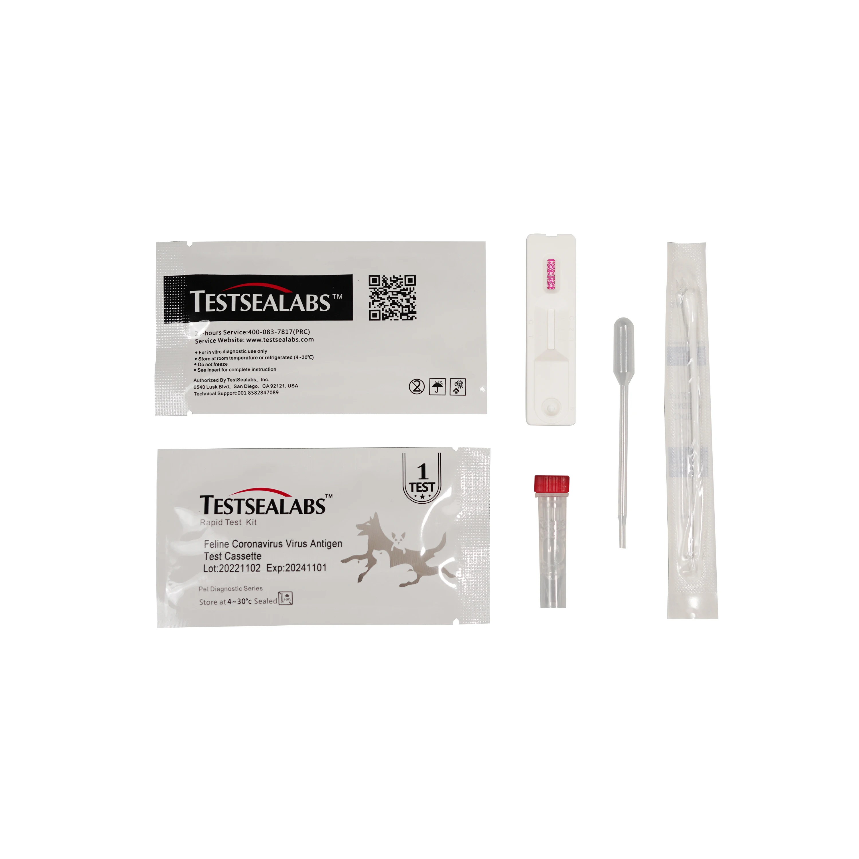 Fcov Antigen Rapid Test Kit Veterinary Test Kits - Buy Veterinary Test ...