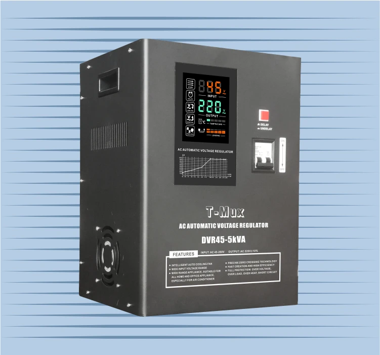 AVR Input 45-280V 5KVA 20KVA 30KVA Stabilizer AC 220V Single Phase ...