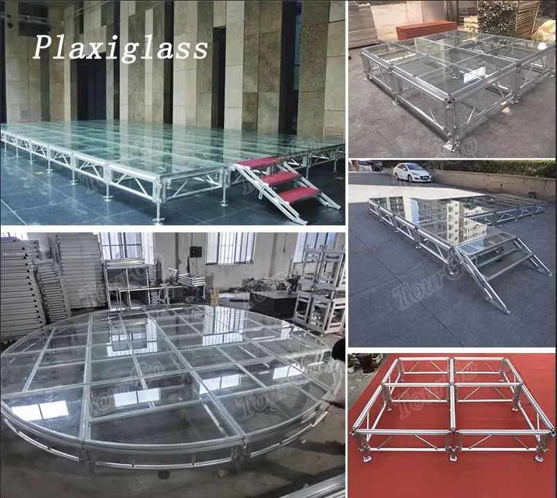 Portable Folding Stage Platform - Safe & Easy to Install