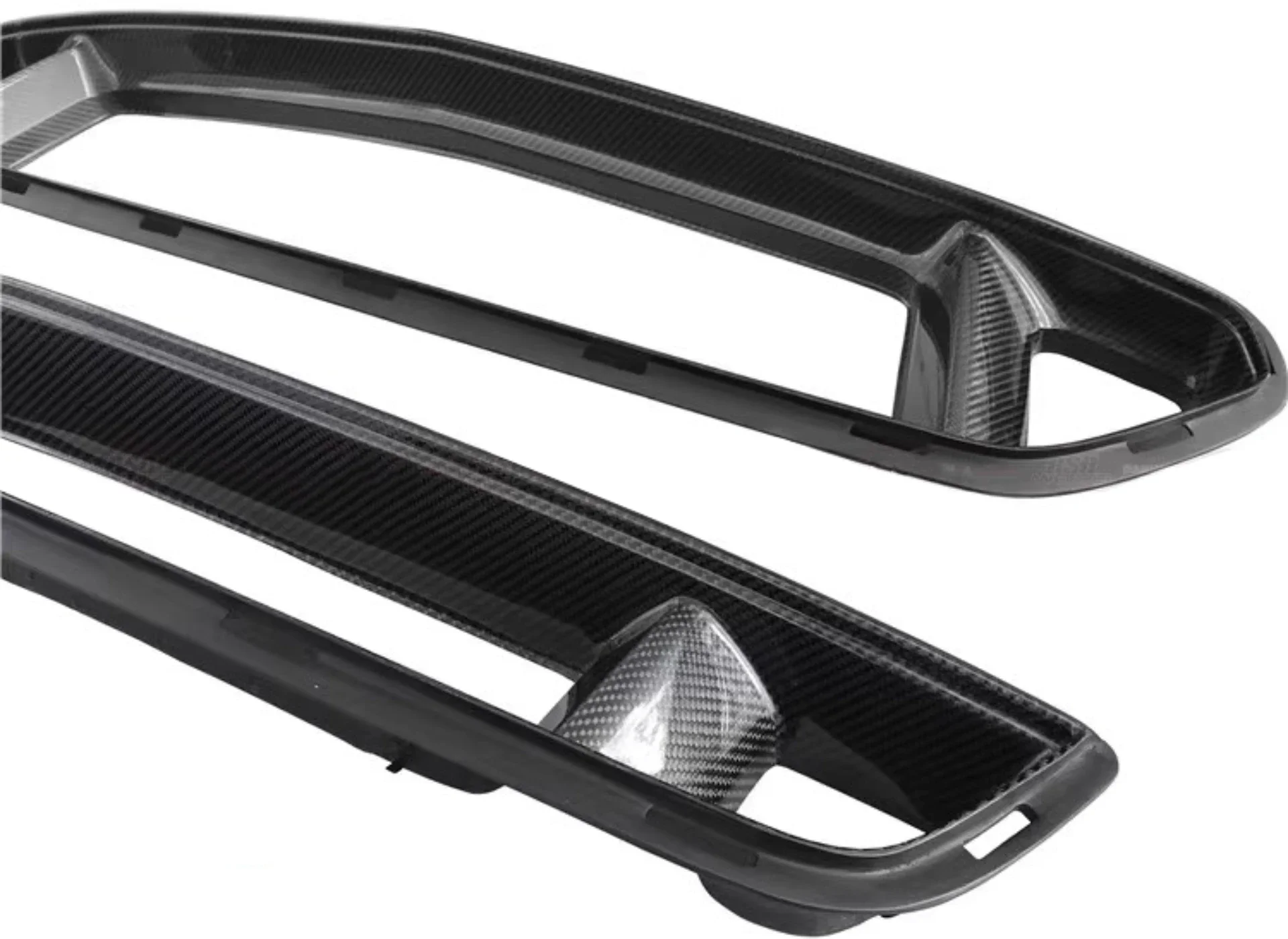 Body Kit Carbon Fiber Radiator Grille For Ford Mustang 2.3t Convert New ...