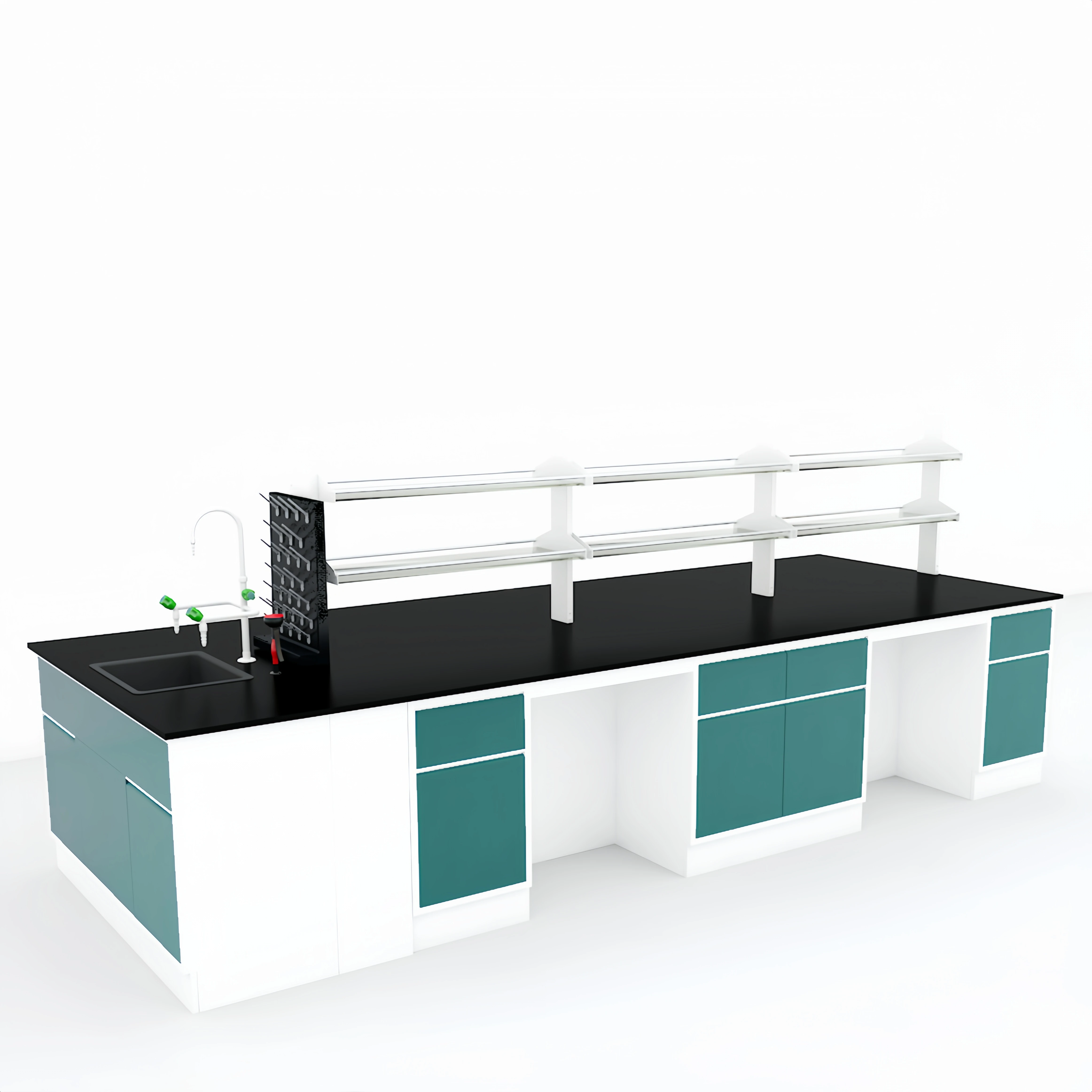 Medical Laboratory Furniture Equipment With Lab Wall Cupboard Lab Work ...