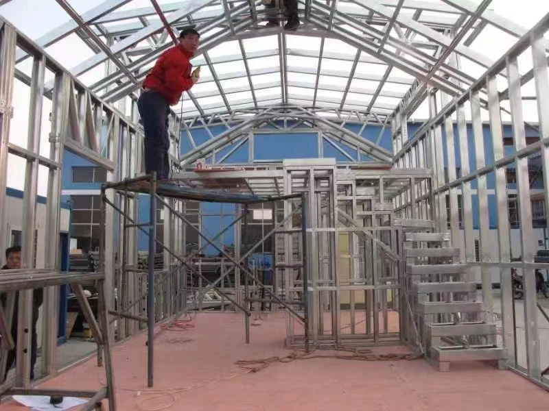 Modern Prefab Villa Light Steel Structure Modular Homes Prefabricated ...