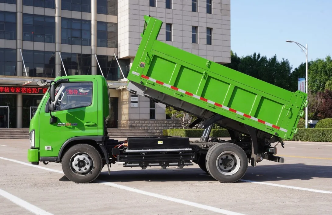 Foton 4x2 Electric Dump Truck - 107kwh Battery Power