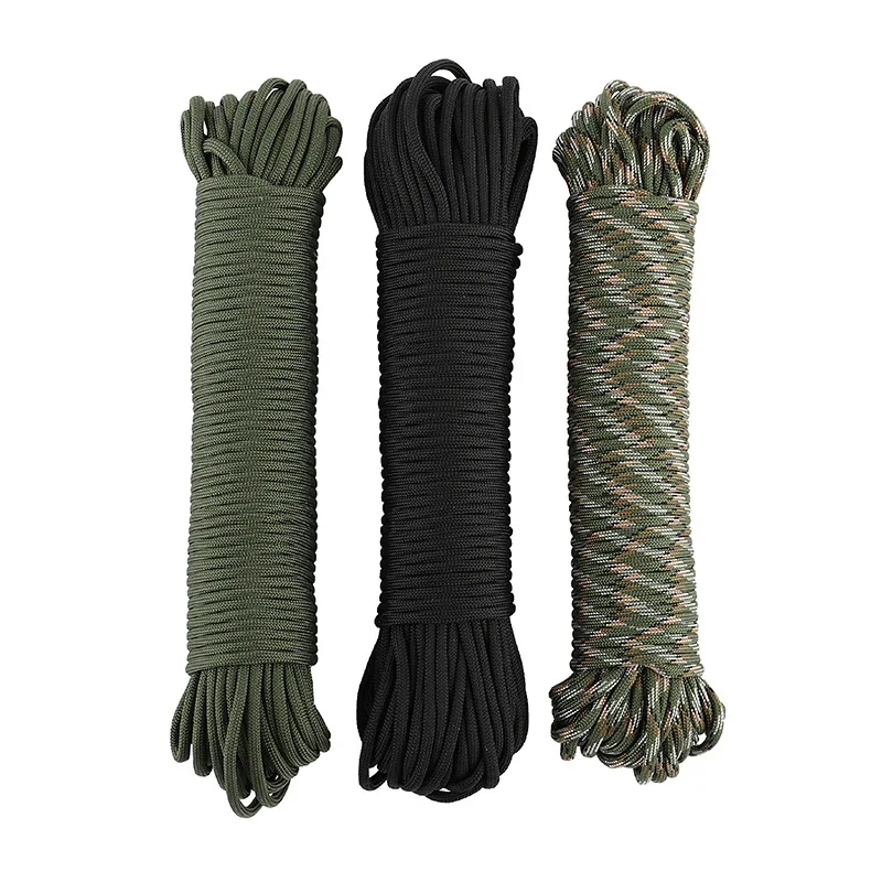 Multifunctional 10 core 4mm rope outdoor traction binding tent climbing ...