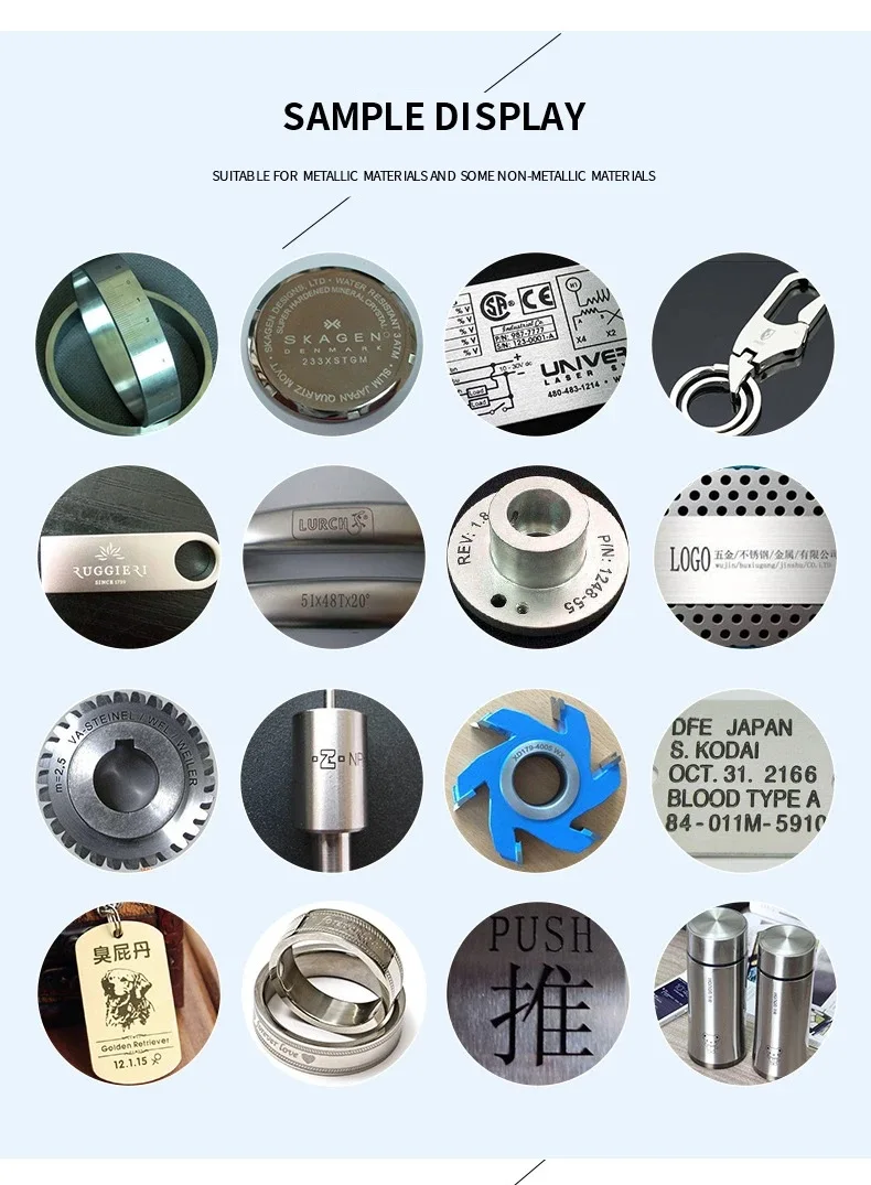 Auto Focus 3D Dynamic Mopa 60W Fiber Marking Machine M7 JPT 60W