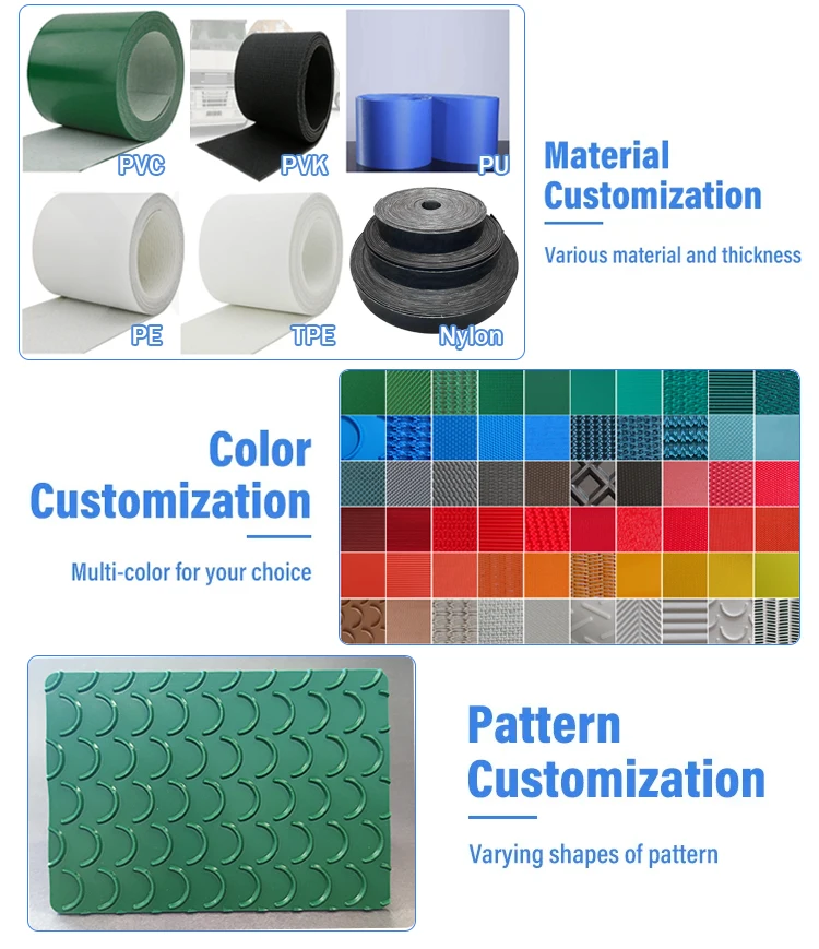 Miuki Treadmill Using Pvc Diamond Pattern Belts Pvc Conveyor Belt ...