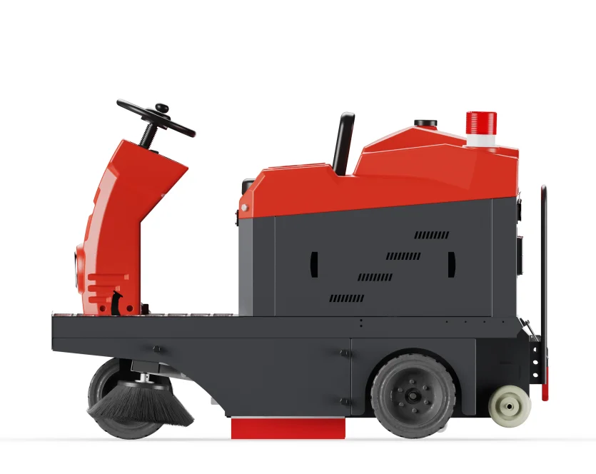 Driving Cordless Commercial Industrial Electric Power Floor Road Street ...