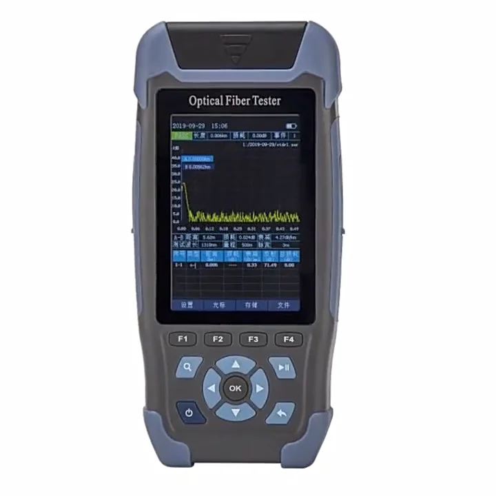 24db 22db 3.5 Inch Screen Standard Light Source 60 Kilometers Otdr Mm ...