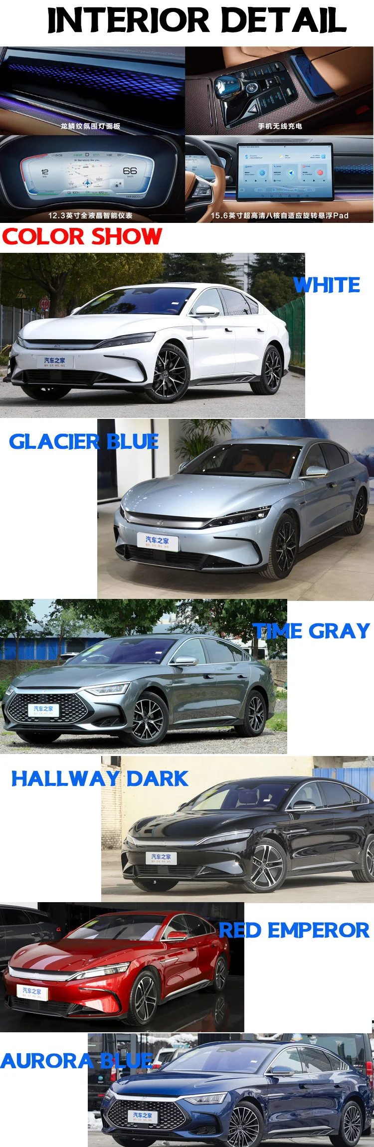BYD HAN Electric Car Smart 2025 EV Medium and Long Range 506 KM 701 KM ...
