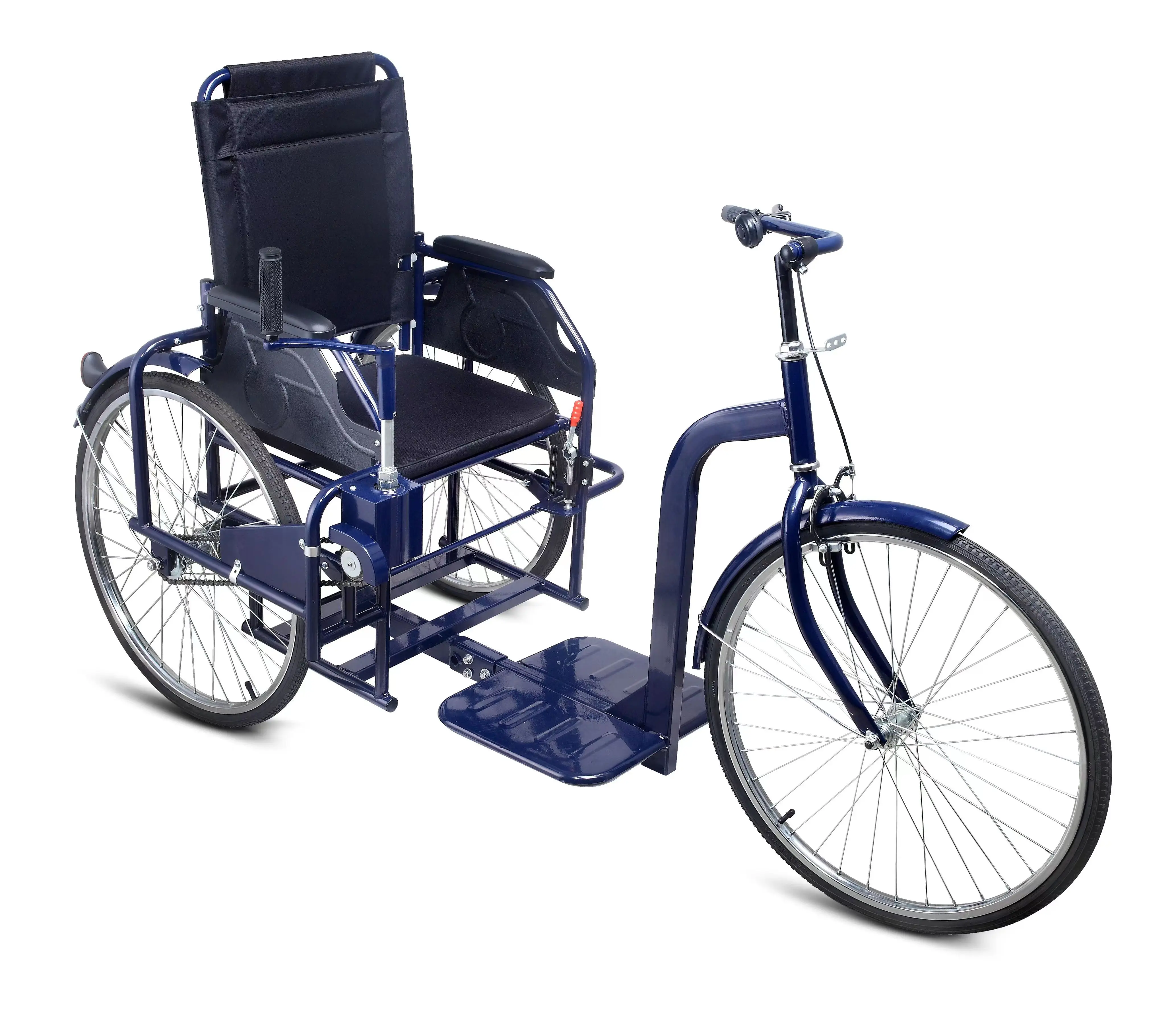 Hand Steer Manual Wheelchair Handcycle 3 Wheels Handcycle For ...