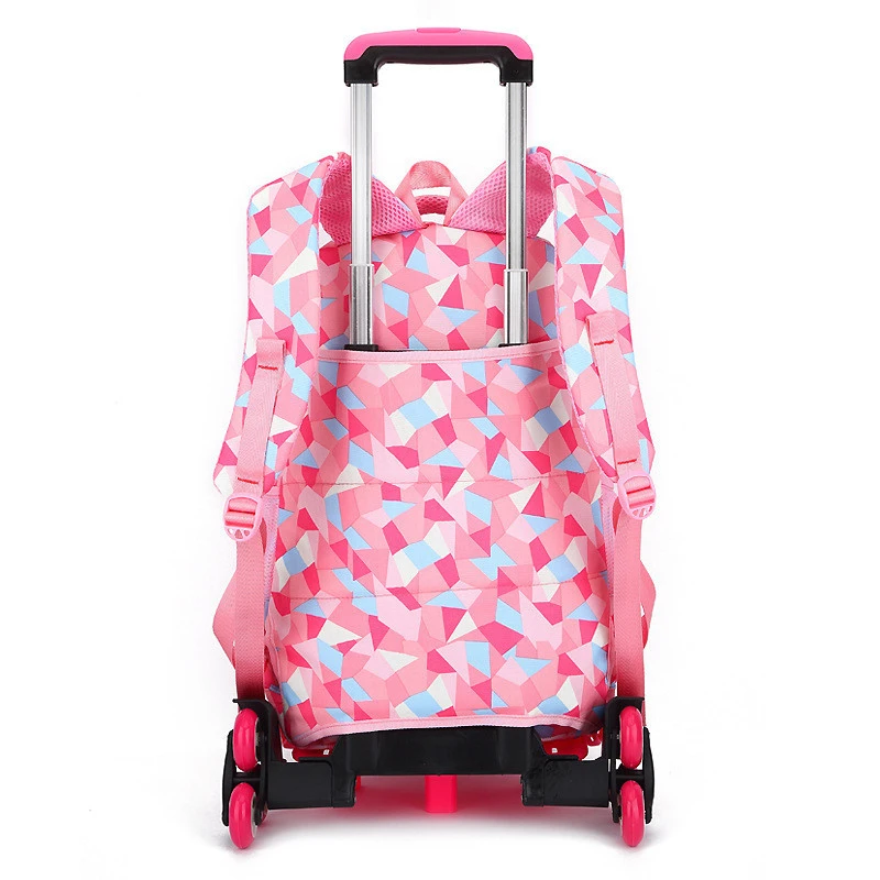 Custom Printed Trolley Schoolbag Primary Child Orthopedic School ...
