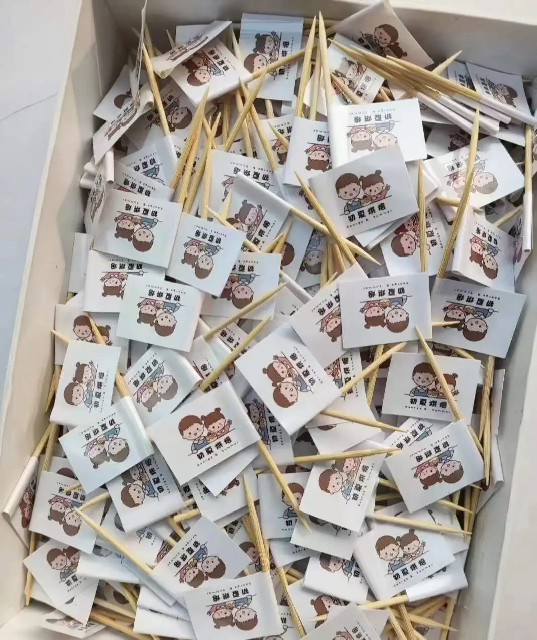 Chinese Food Grade Wooden Round White Birch Toothpick Flag| Alibaba.com