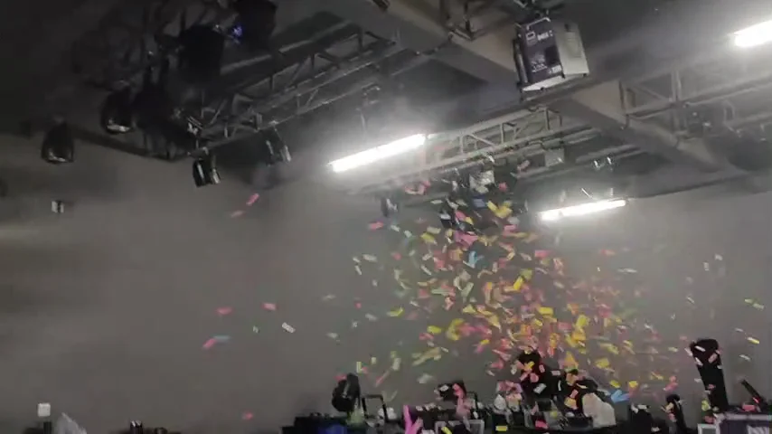 60w Celebration 1 Head Electronic Confetti Launcher Machine With Dmx ...