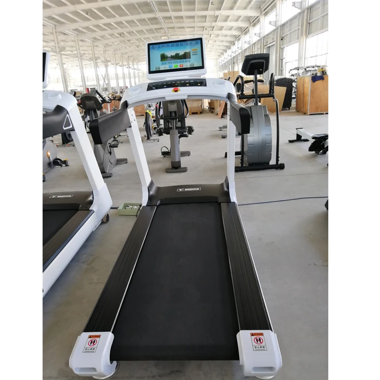 Mechanical Driving Electric Treadmill Steel Running Machine with LCD ...