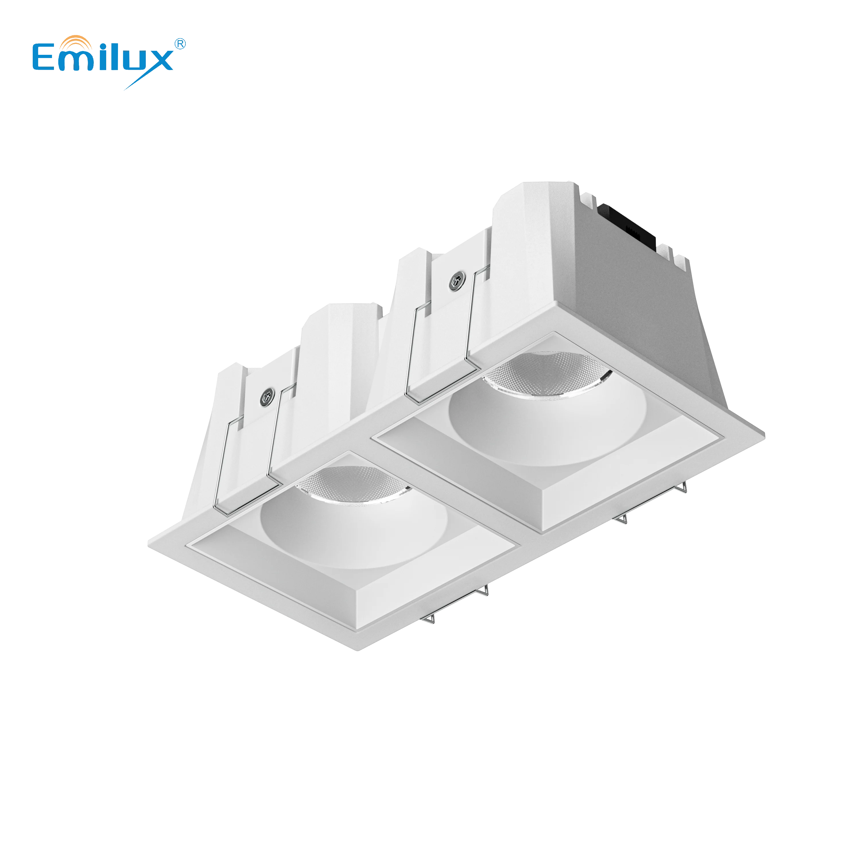 12w*2 Double-headed Cob Downlight Dia 162.5*85*h59mm Square Led ...