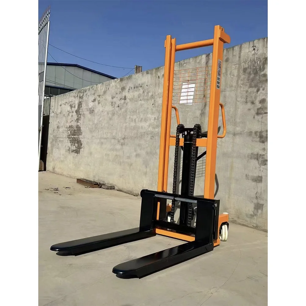 Micro electric stacking truck handling shovel 2 tons 1 tons 3tons ...