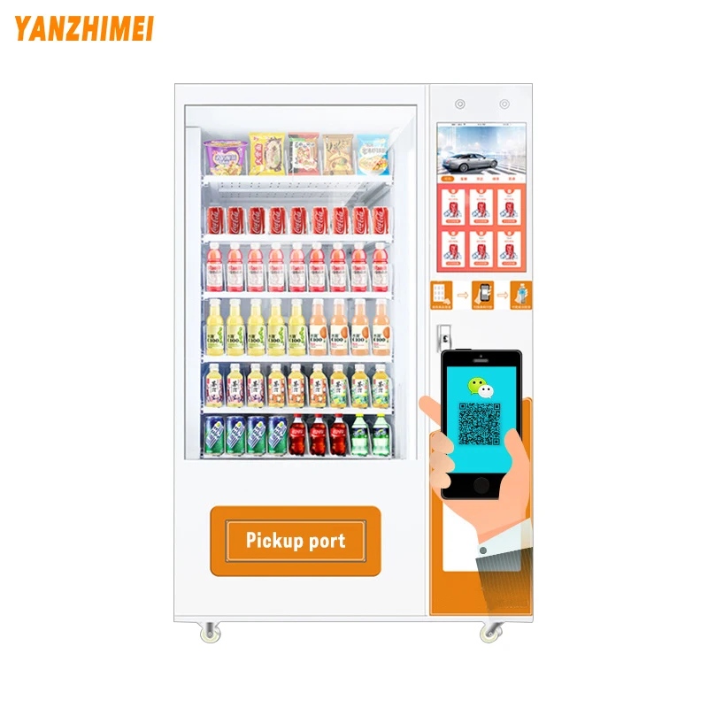 Customized Graphic Commercial Vending Machine Self Vend Machine Clothes ...