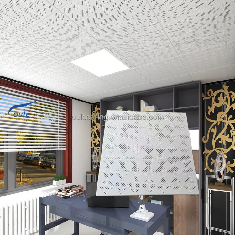Modern Curved Shaped Square Tube Ceiling Design Aluminum Alloy Material ...