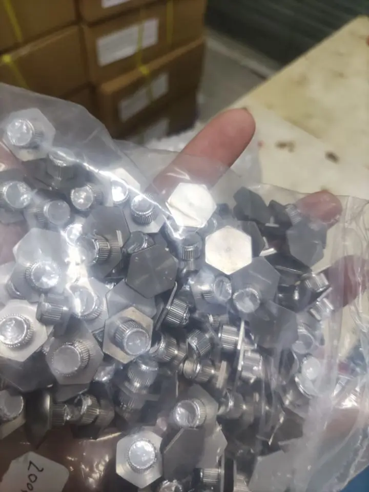 Leite Lathe Processing M6 Thread 7mm Tall Ss304 Snowboard Inserts With ...