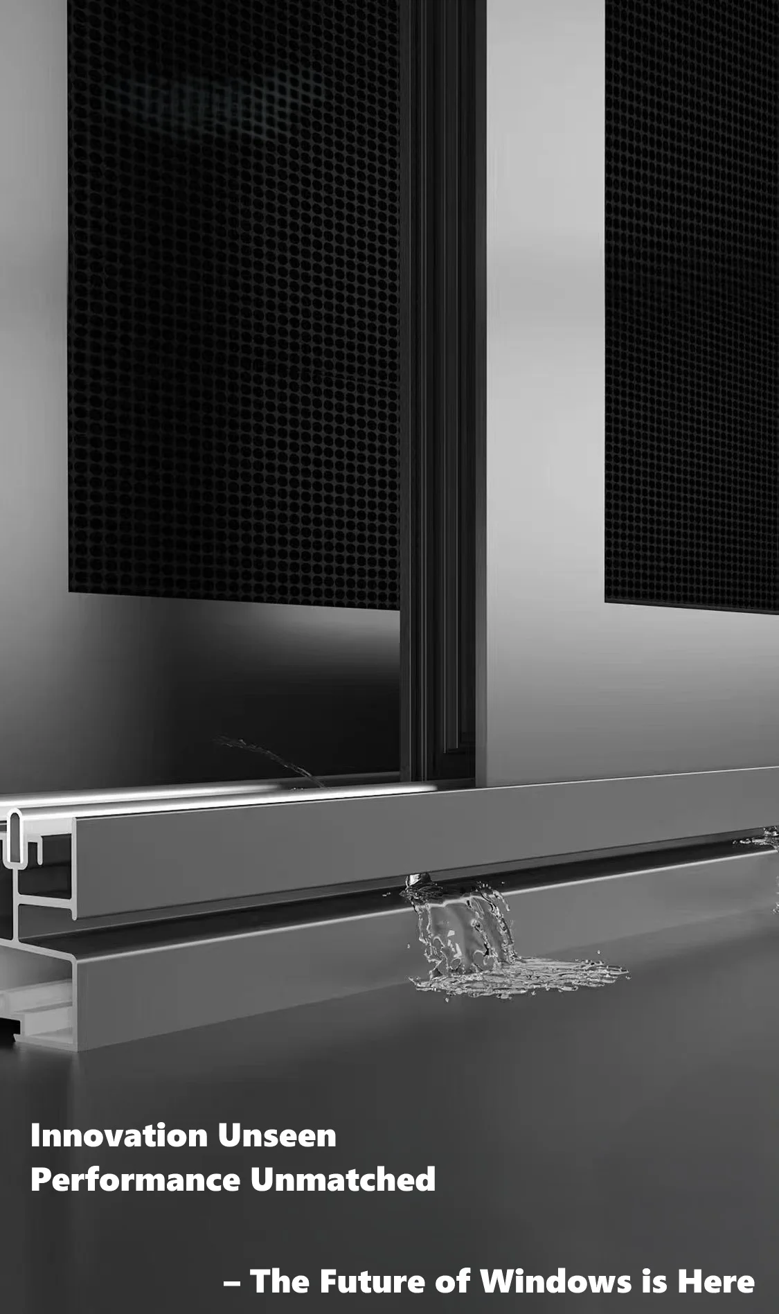 Modern Aluminum Stainless Steel Sliding Windows Heat-Broken Netting for ...