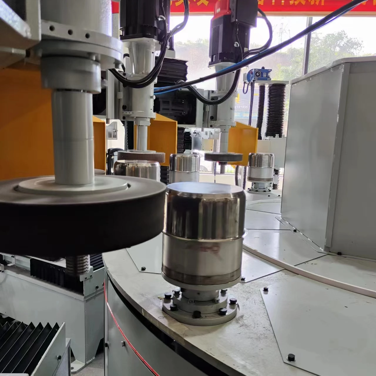 Factory Direct Rotating Disk Multi - Station Outside Polishing Machine ...