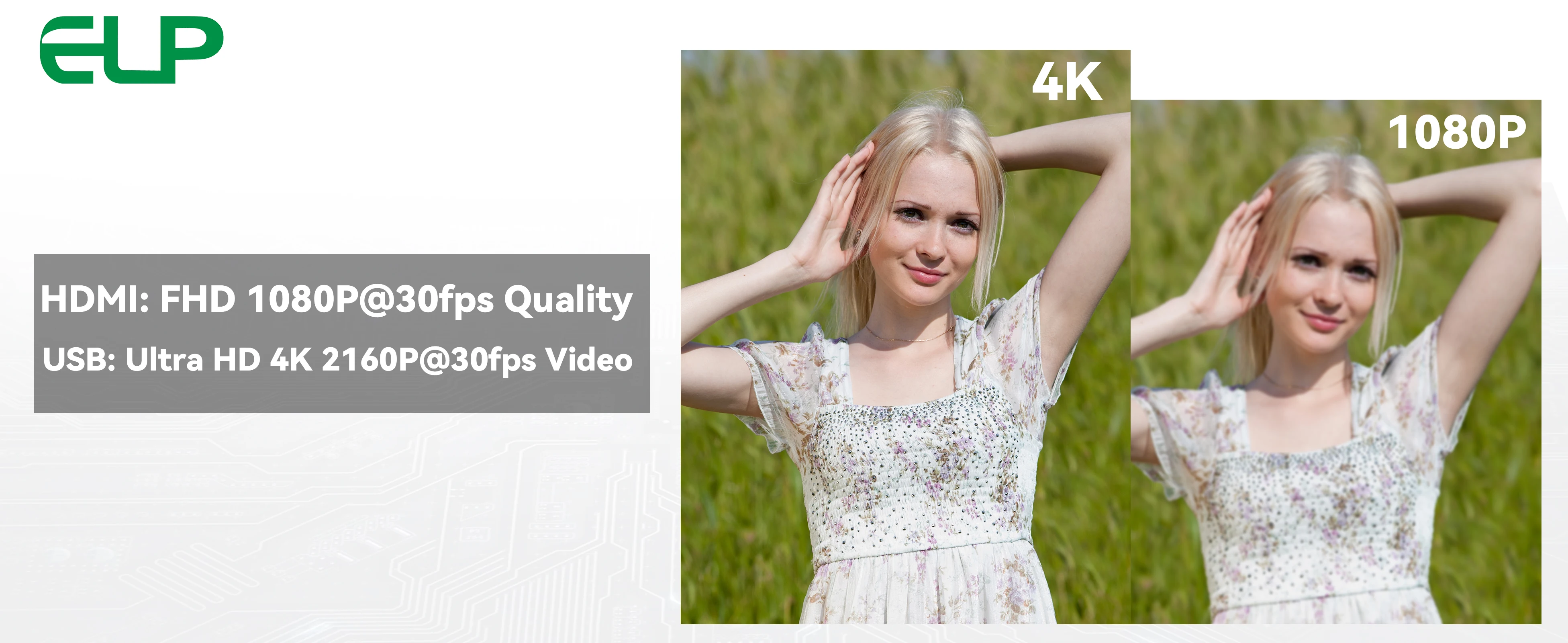 4K USB Camera Module with 12X/21X Zoom Autofocus HDMI & USB 2.0 Output