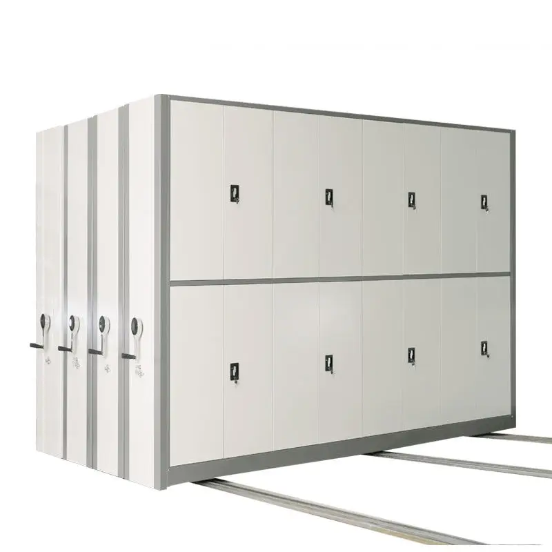 Metal Mobile Shelving Movable Steel File Compactor Compact Intelligent ...