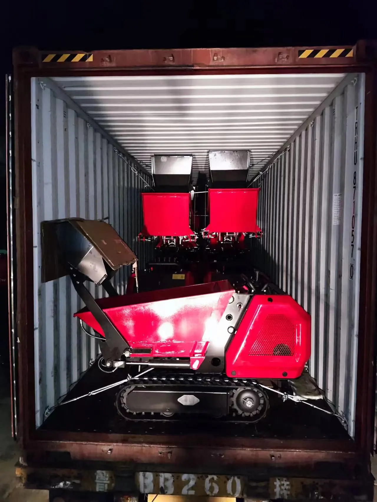 Mini Crawler Transporter Rubber Track Dumper 500kg 800kg 1000kg Crawler ...