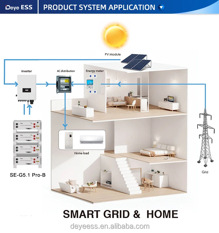 Deye ESS SE-G5.1Pro-B Best Portable Solar Power 100Ah Home Storage ...