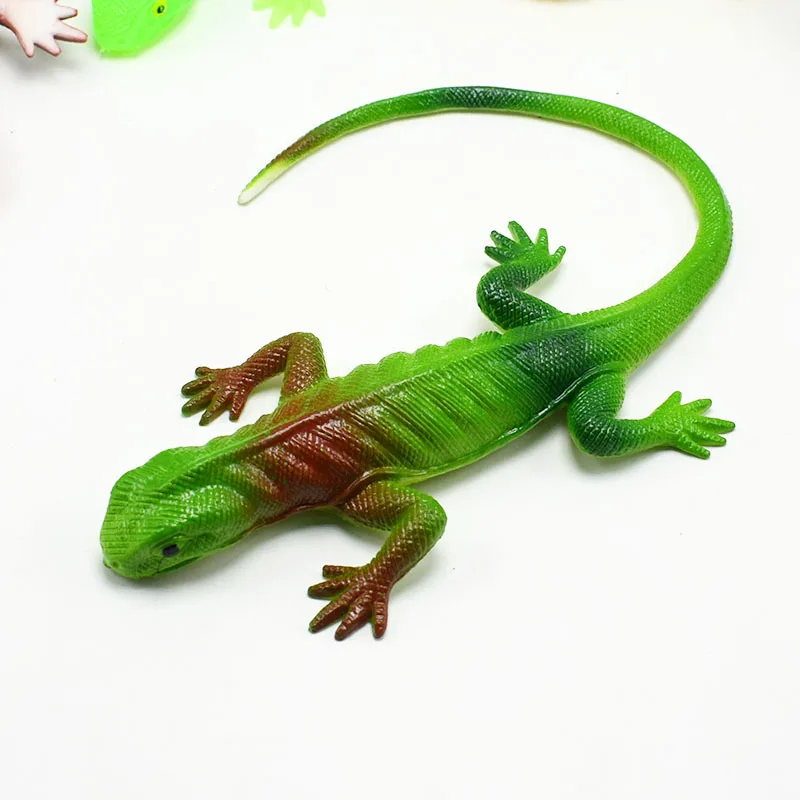 Tpr 20cm Realistic Rubber Lizard Fake Lizard Realistic Chameleon - Buy ...