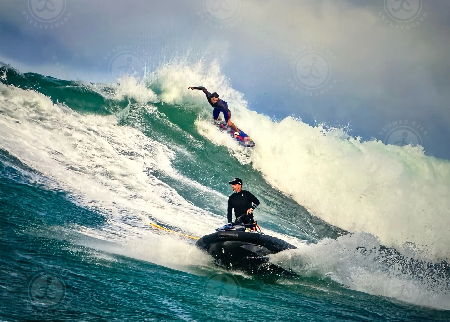 Heavy-Duty Pvc Inflatable Boat Bumpers and Fenders Water Collar for Jet ...