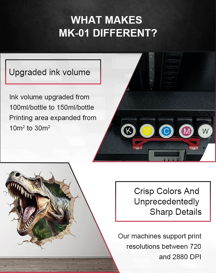 Wallpen Printer - 3D Wall Painting Machine for Advertising