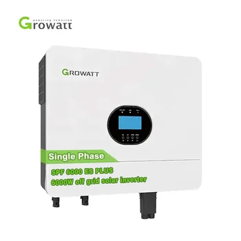 Growatt Solar Inverter Spf 6000 Es Plus Off Grid 6kw Pv Inverters For ...