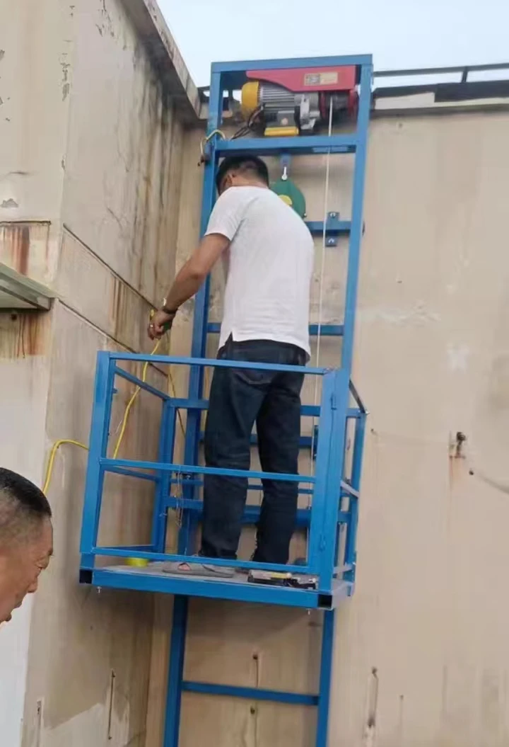 Customized 2-10 M 500kg Electric Elevator Lifts For Home Freight ...