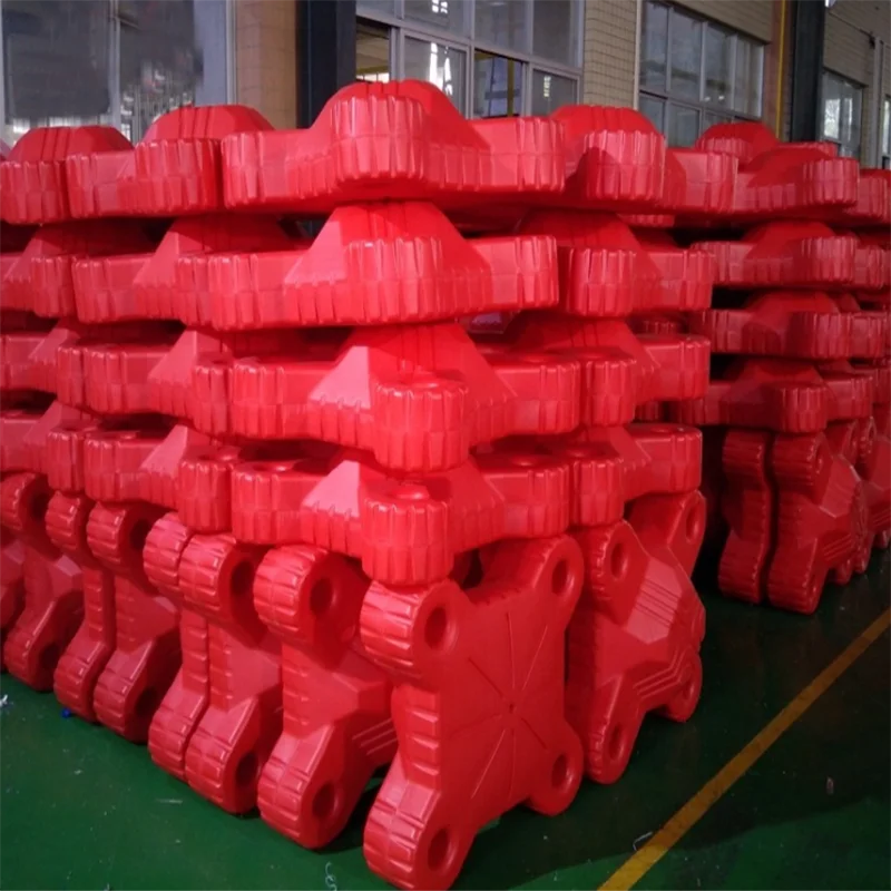 Durable Plastic Water Wave Breakwaters - Floating Barriers