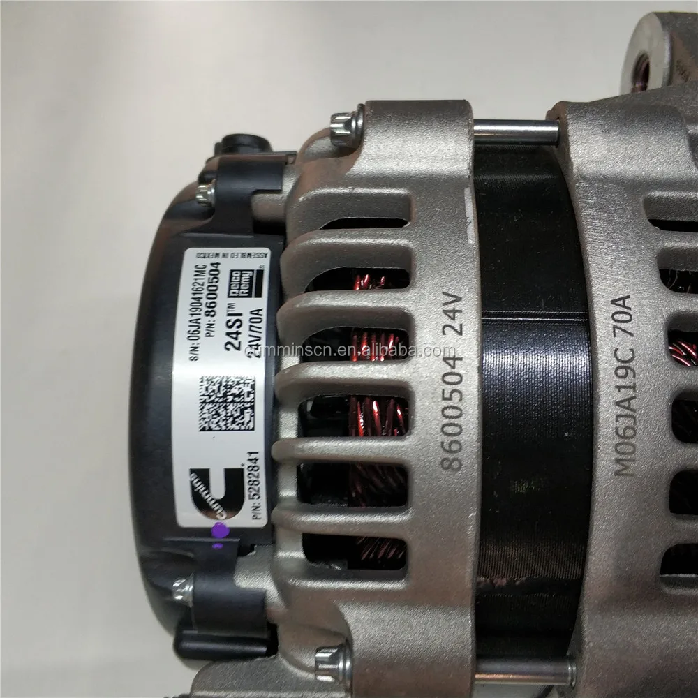 Cummins QSB6.7 Engine Alternator 3923624 4936879 2874863 5282841 ...