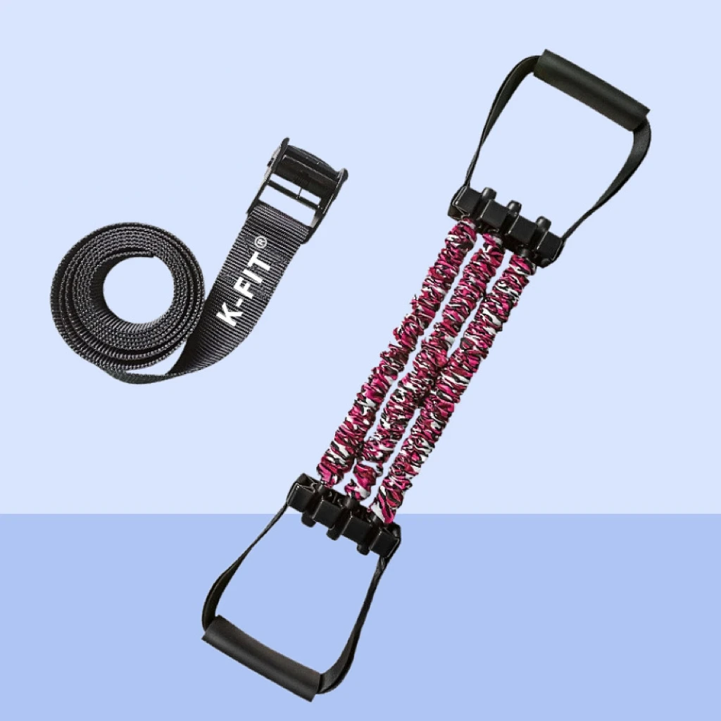 K-fit Adjustable Resistance Tube Chest Expander Strength Bands - Buy ...