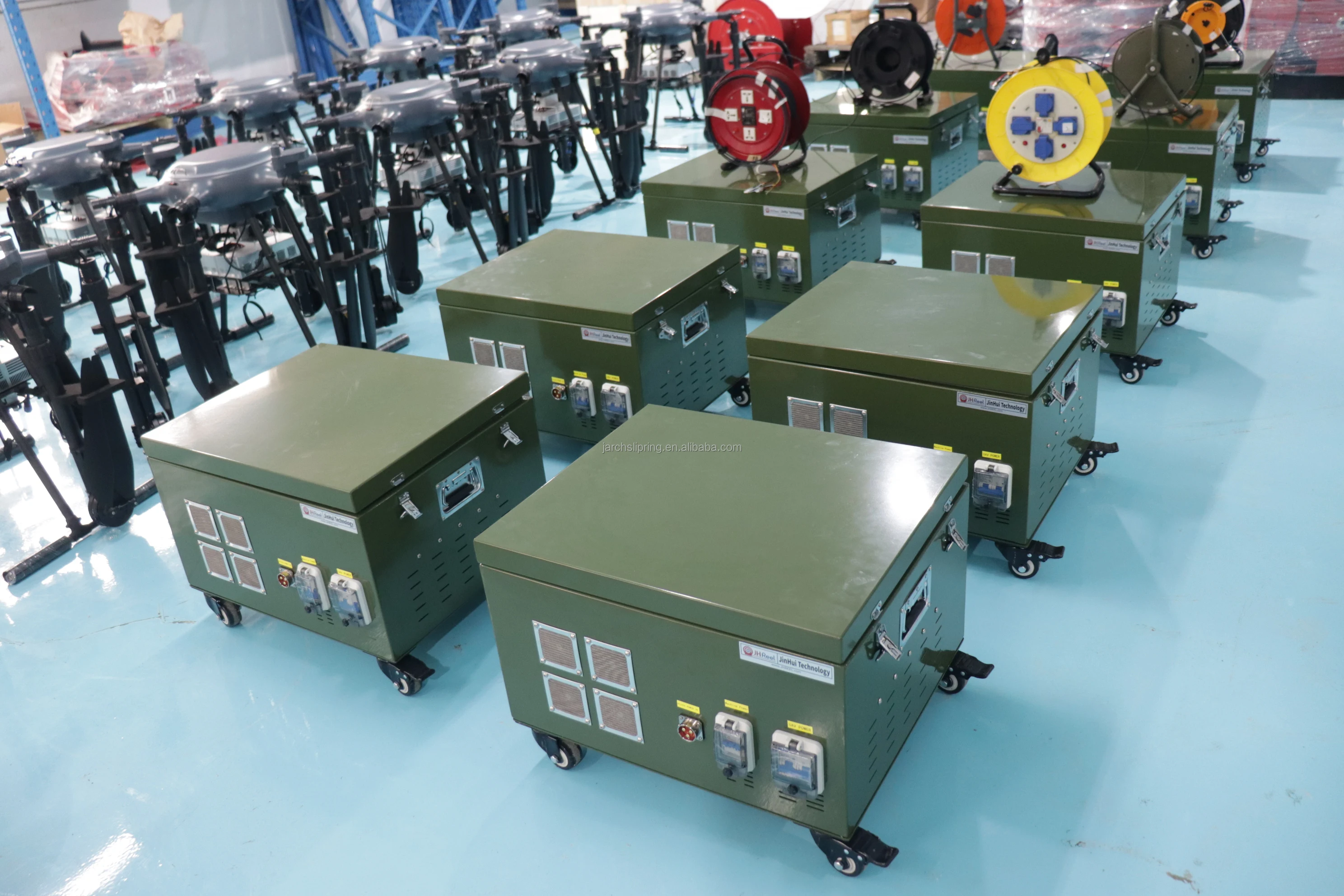 Tethered Drone Power Supply - Automatic Drone Station