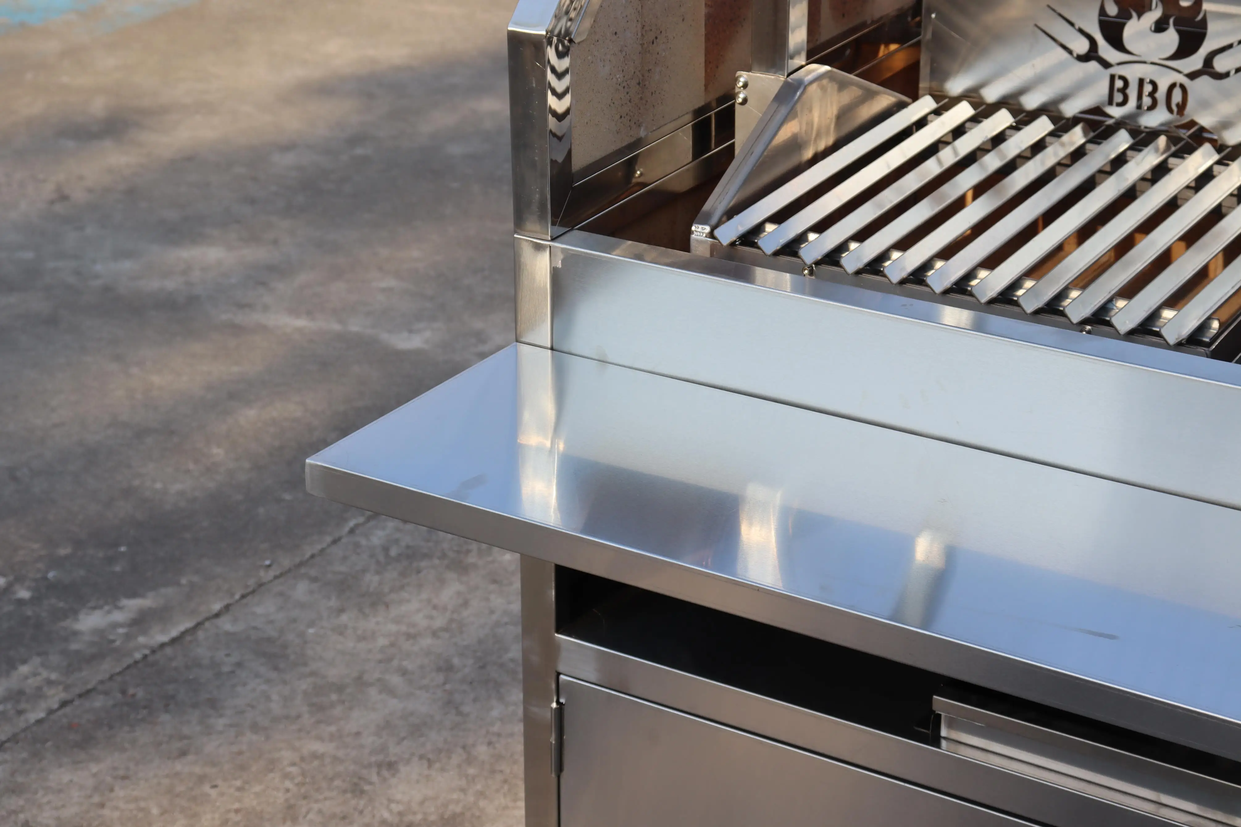 Custom Outdoor Wood Barbecue Charcoal Grill - Argentina Style BBQ