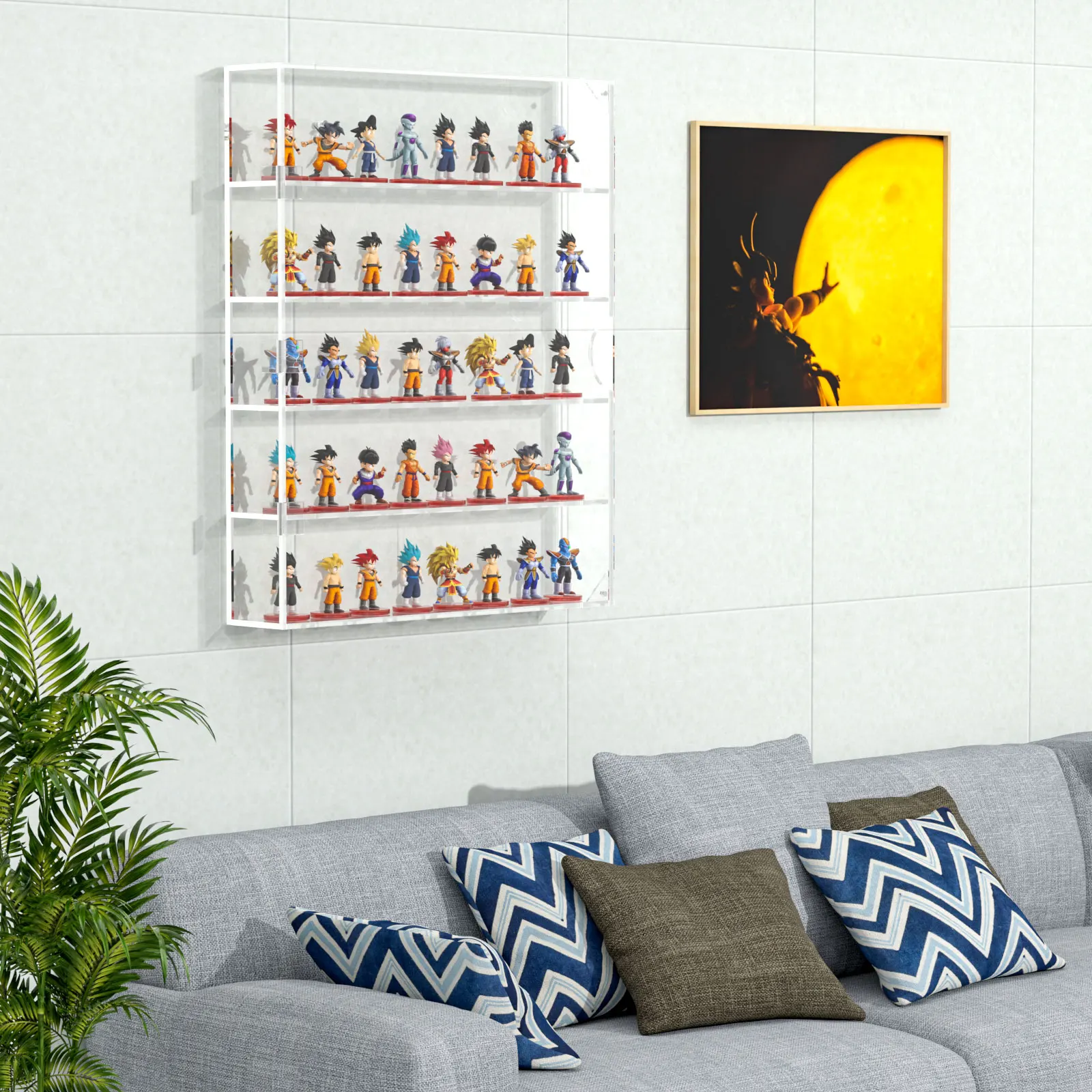 Customized Acrylic Display Case for Toy Car Showcase