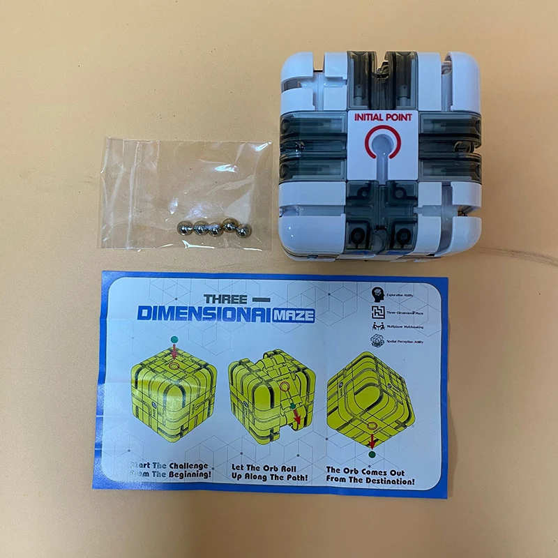 3D Maze 3x3 Magic Cube - Educational Decompression Toy