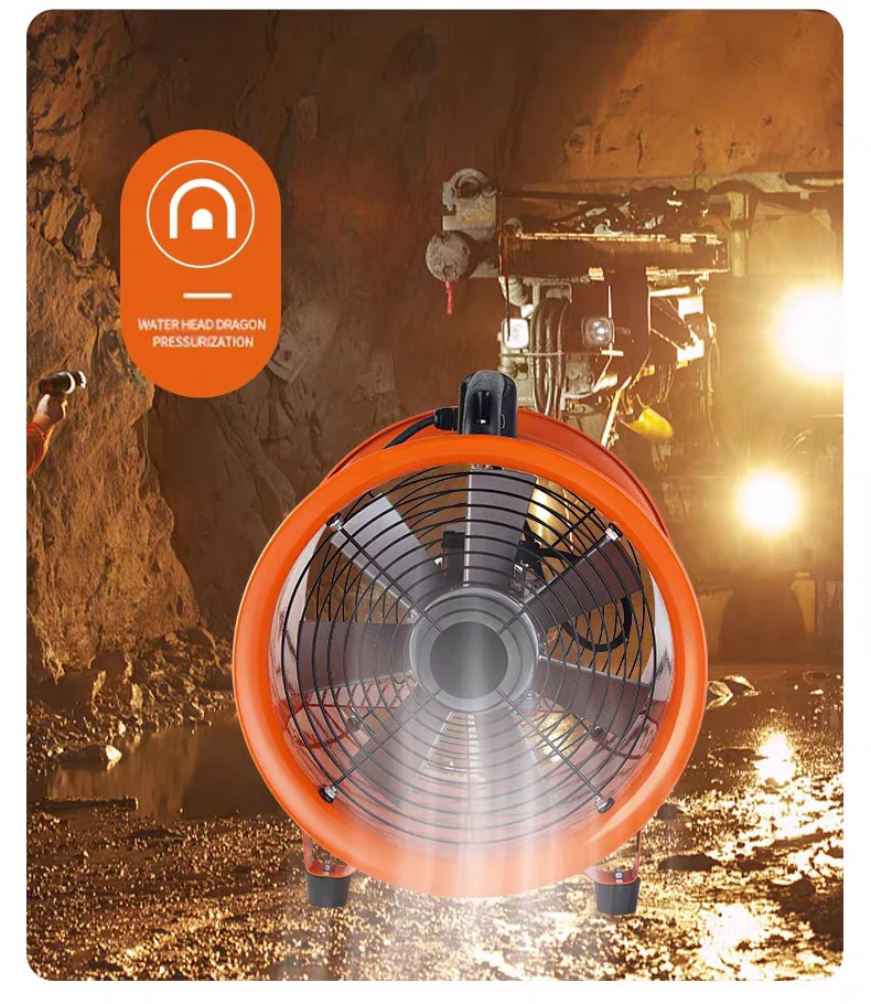 Portable Industrial 3000RPM AC Electric Air Extractor Free Standing ...