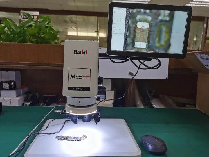 Kaisi 300DP 3D Video Microscope - 360 Degree Rotation Inspection