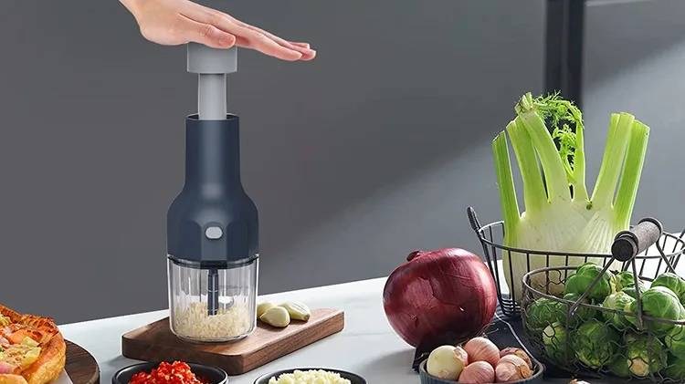 Manual Slap Vegetable Chopper Kitchen Multifunction Hand Press ...